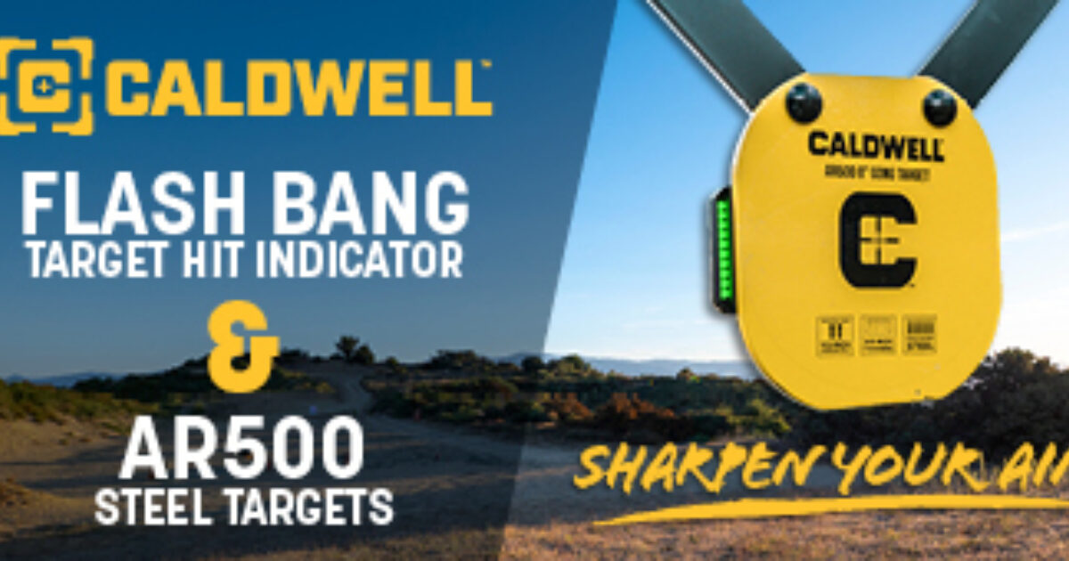 NIOA - Caldwell Flash Bang Steel Target Hit Indicator: Elevate Your ...