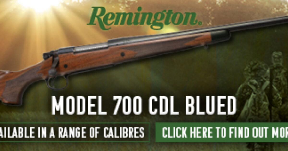 NIOA - The Remington 700 CDL Blued: A Timeless Classic for Every Hunter